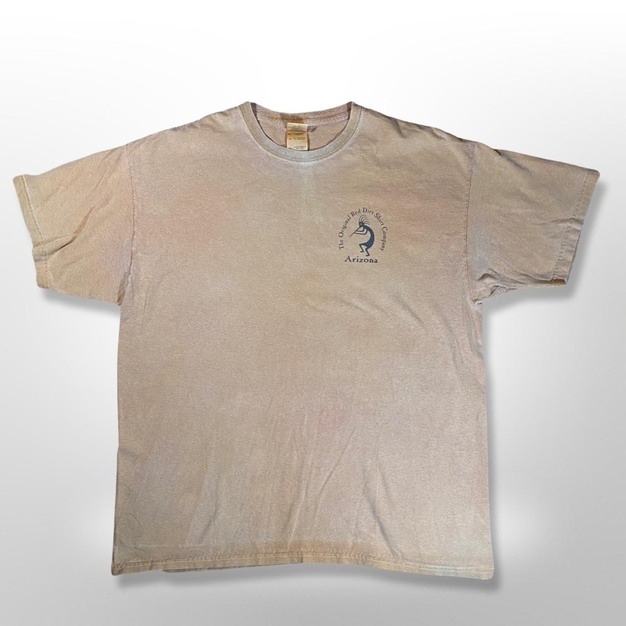 🔥 red dirt shirt, shirt dyed by AZ red dirt !! this... - Depop