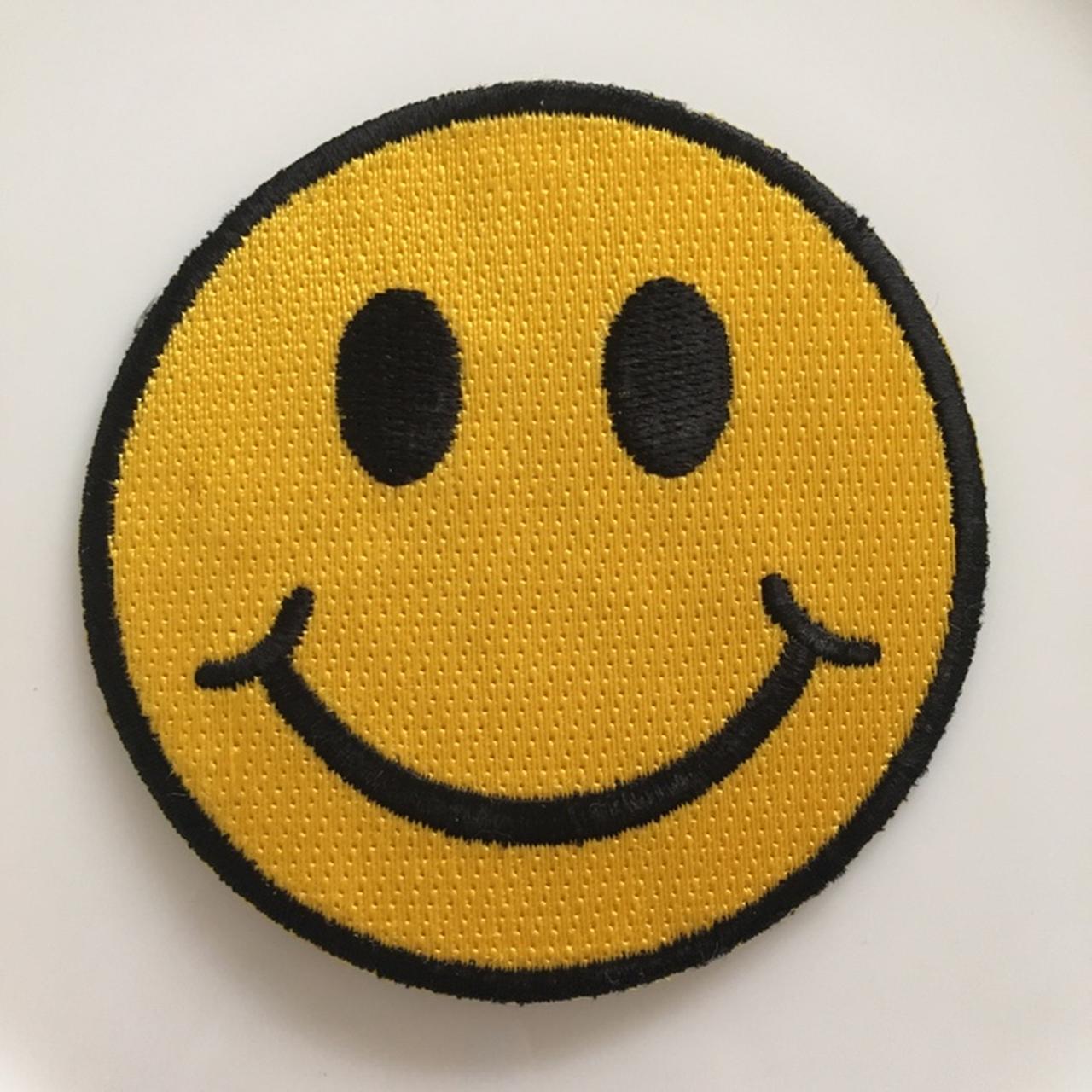 Happy face patch - Depop