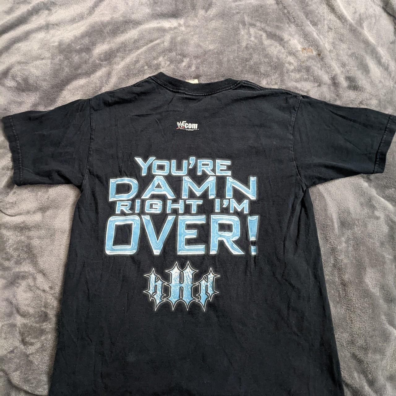 Vintage 2000 WWF Triple H Game Over Tee Shirt - Depop