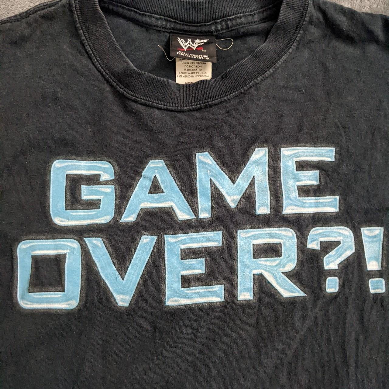 Vintage 2000 WWF Triple H Game Over Tee Shirt - Depop