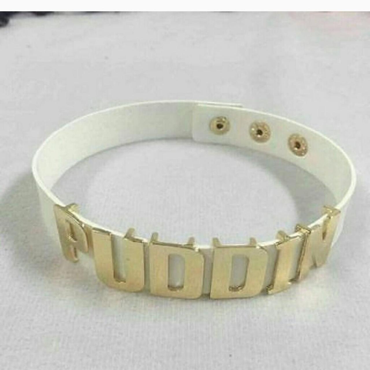 Harley quinn puddin collar choker necklace - Depop