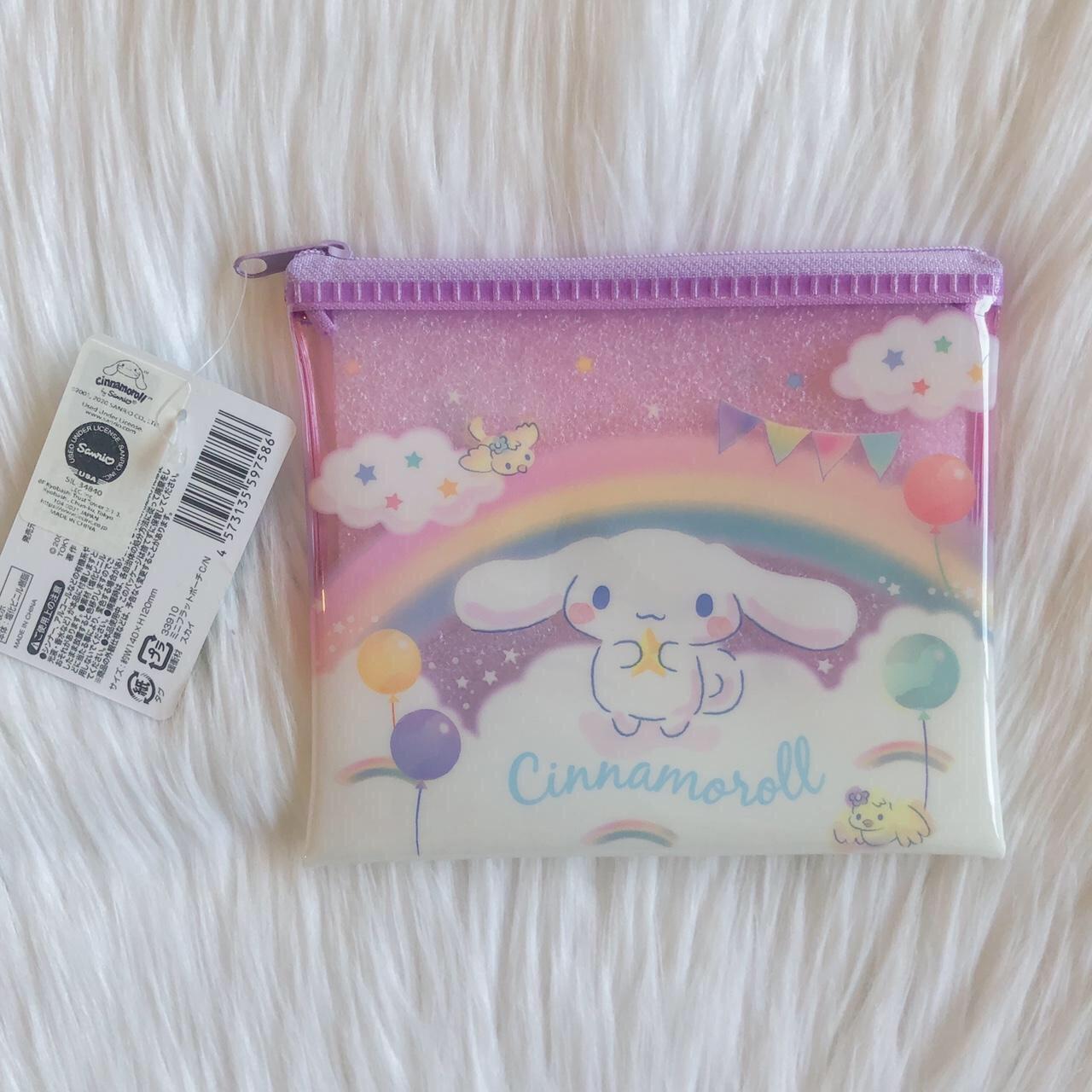 Cinnamoroll light pink clear pouch, brand new! 💟... - Depop