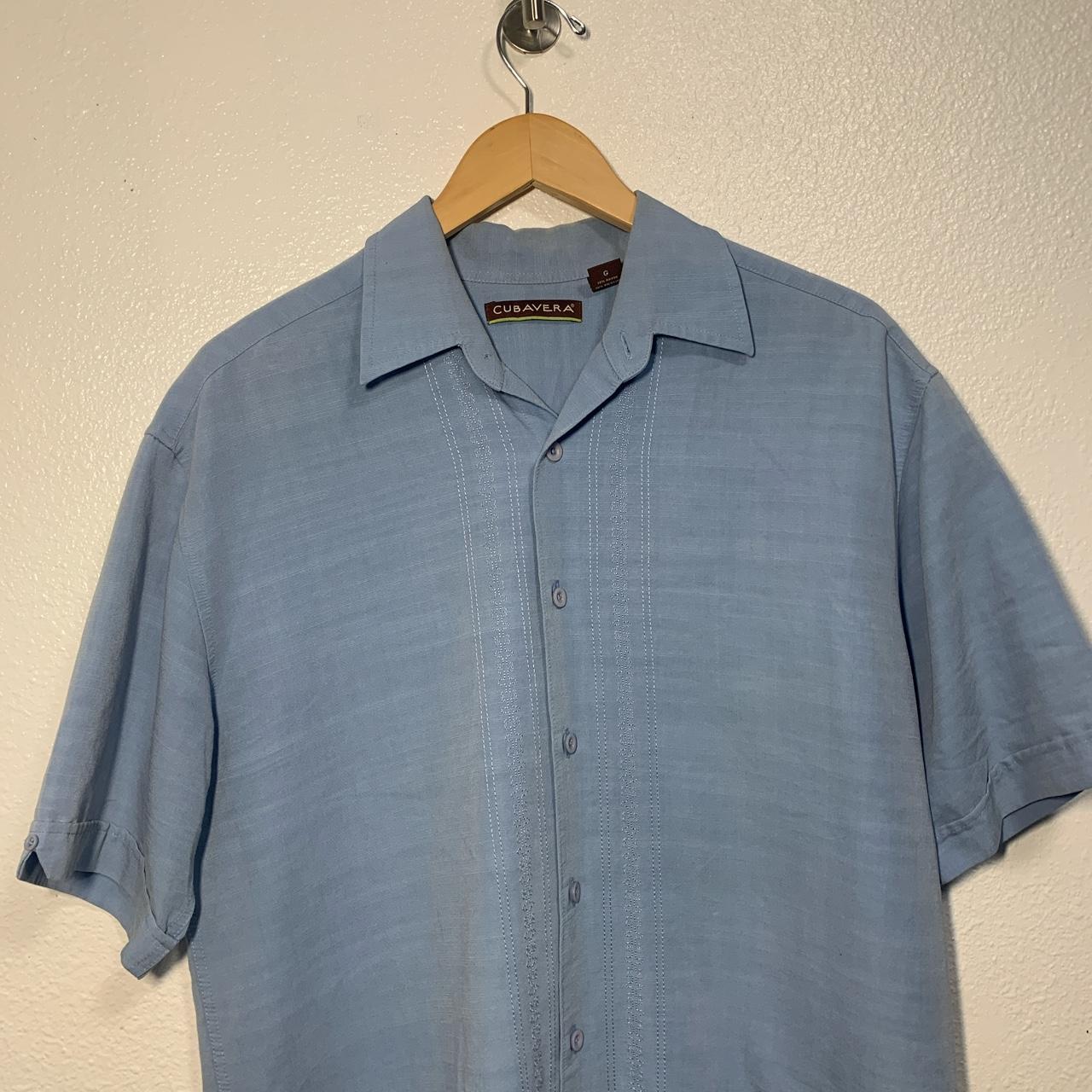 Very vintage retro Cubavera Button Up Unique... - Depop