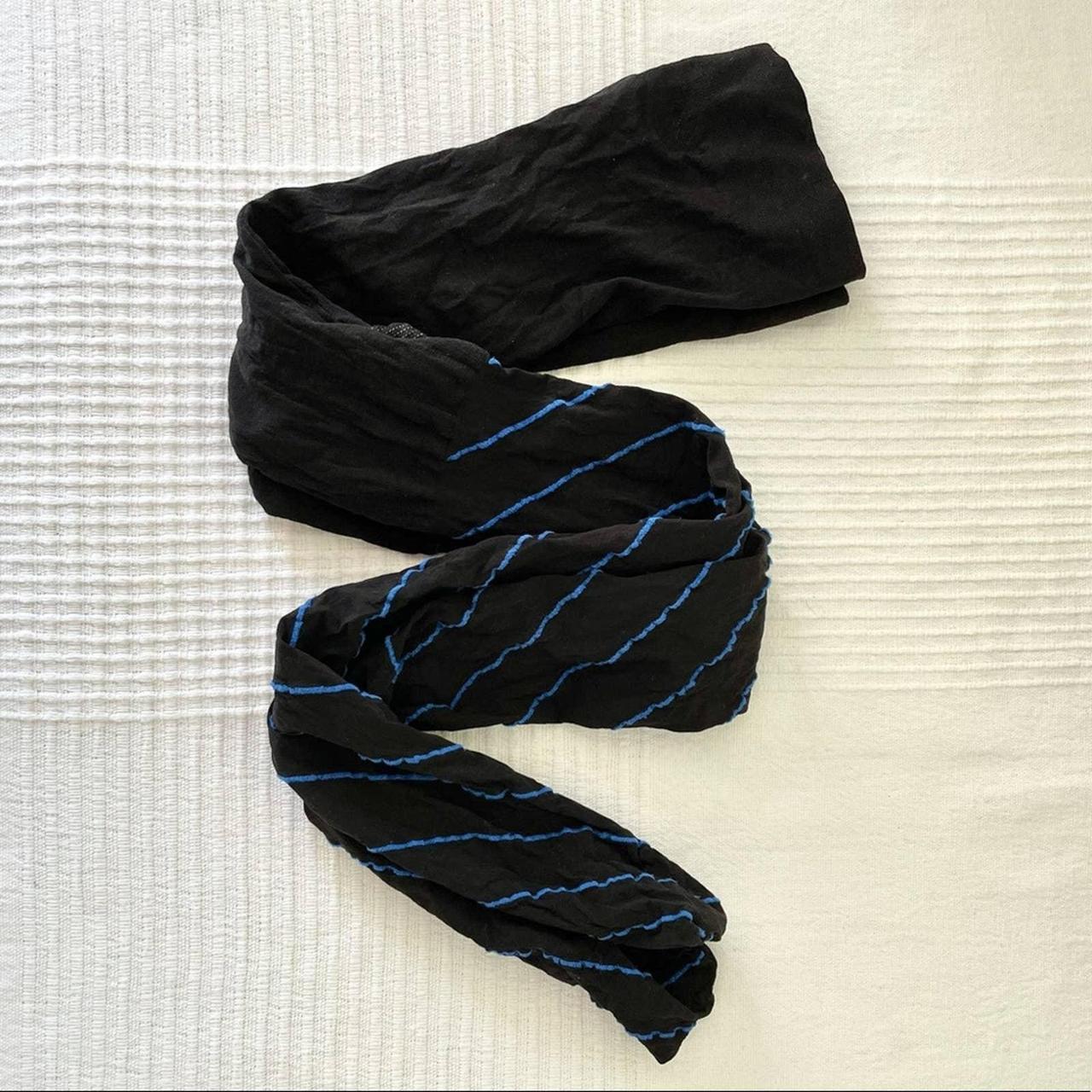 American Apparel Sheer Spiral Tights Black With Depop