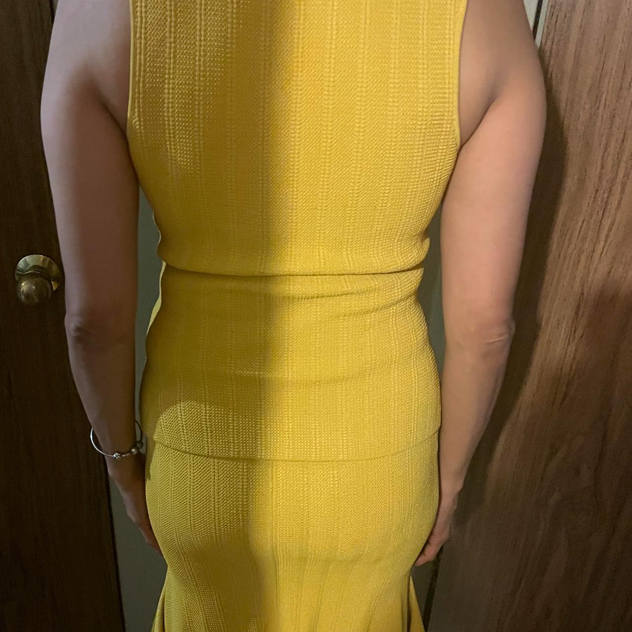 mustard yellow set perfect for a night out yet also... - Depop