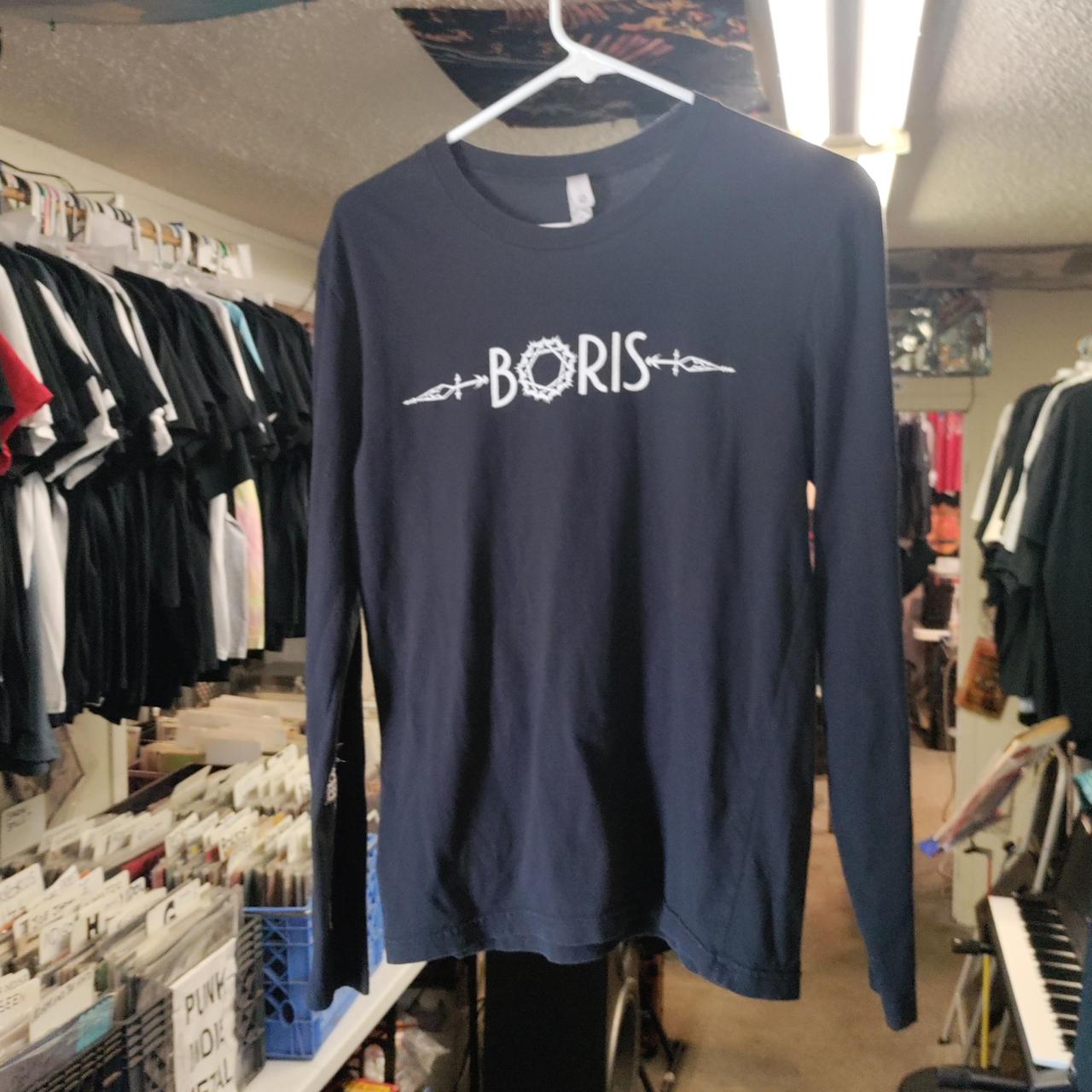 Boris band long sleeve Tshirt SMALL $30 ... - Depop