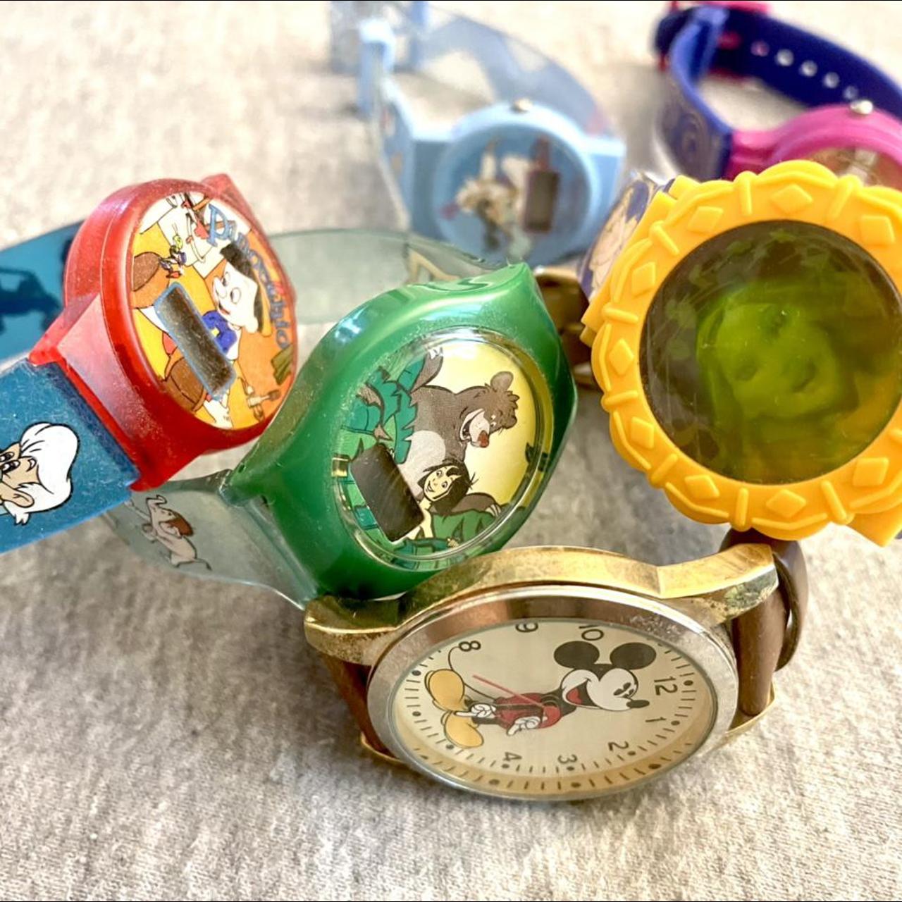 6 Vintage Disney Watches 90s-Y2 / Untested / Unsure... - Depop