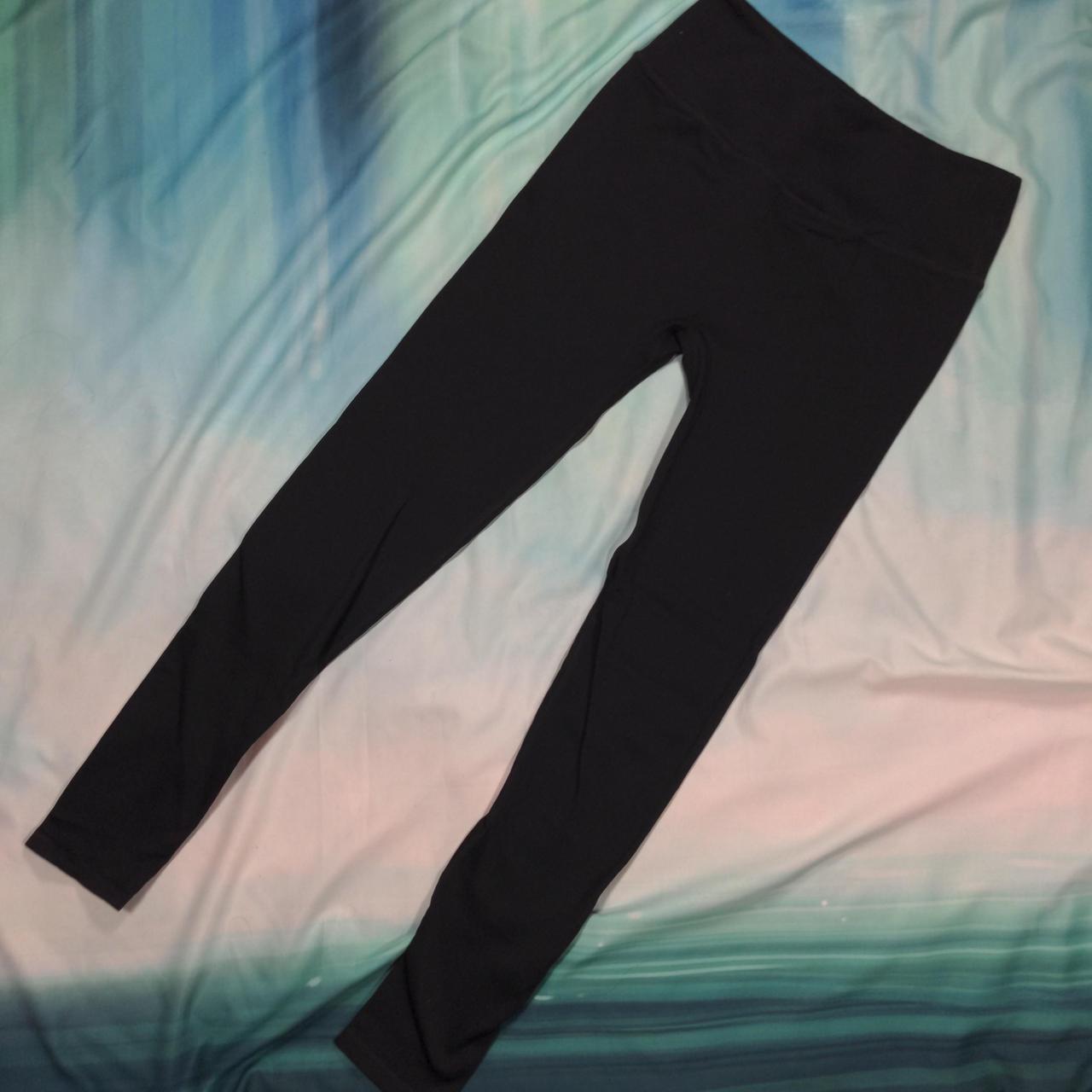 fabletics high waisted seamless ribbed leggings -... - Depop