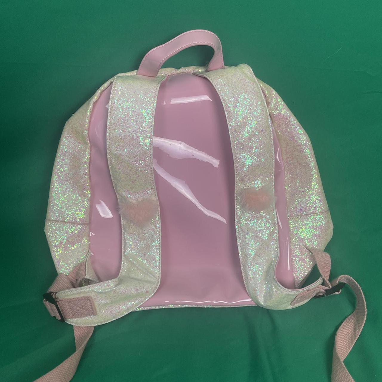 YRU Glitter heart backpack It’s a repop, never got... - Depop