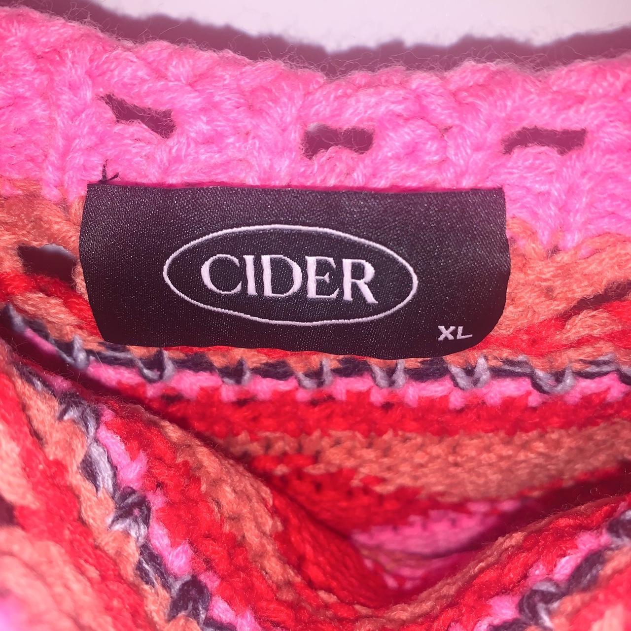 Cider Crochet Patchwork Tank Top Worn once, too... - Depop