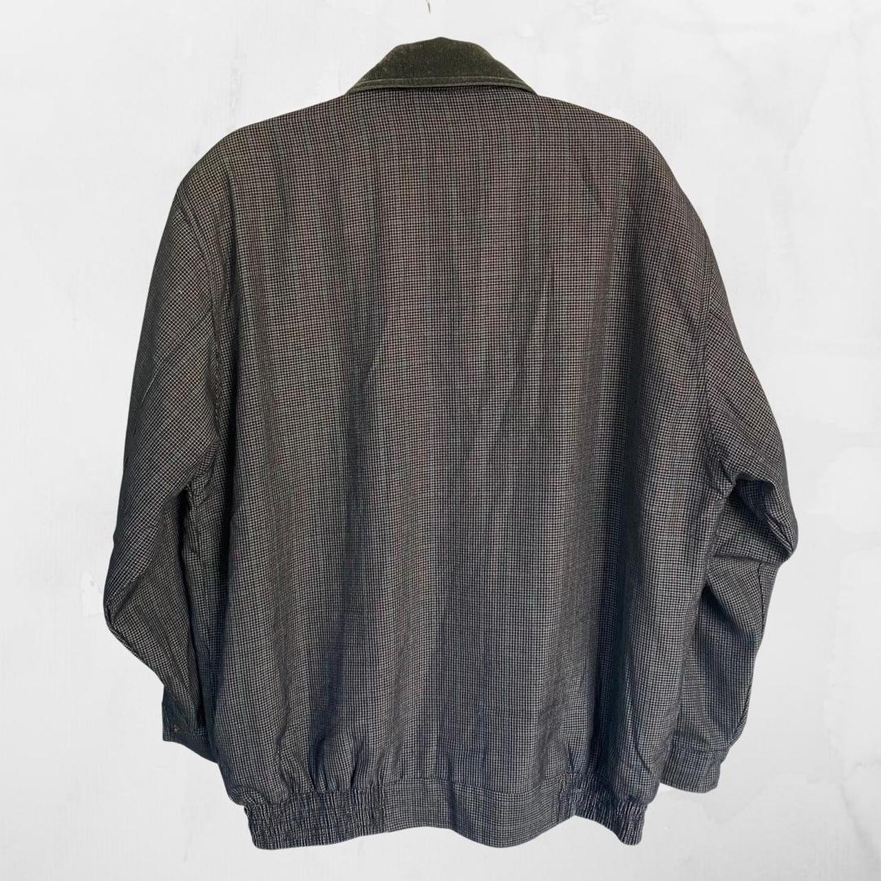 Vintage 90s Dad Jacket featuring a contrasting... - Depop