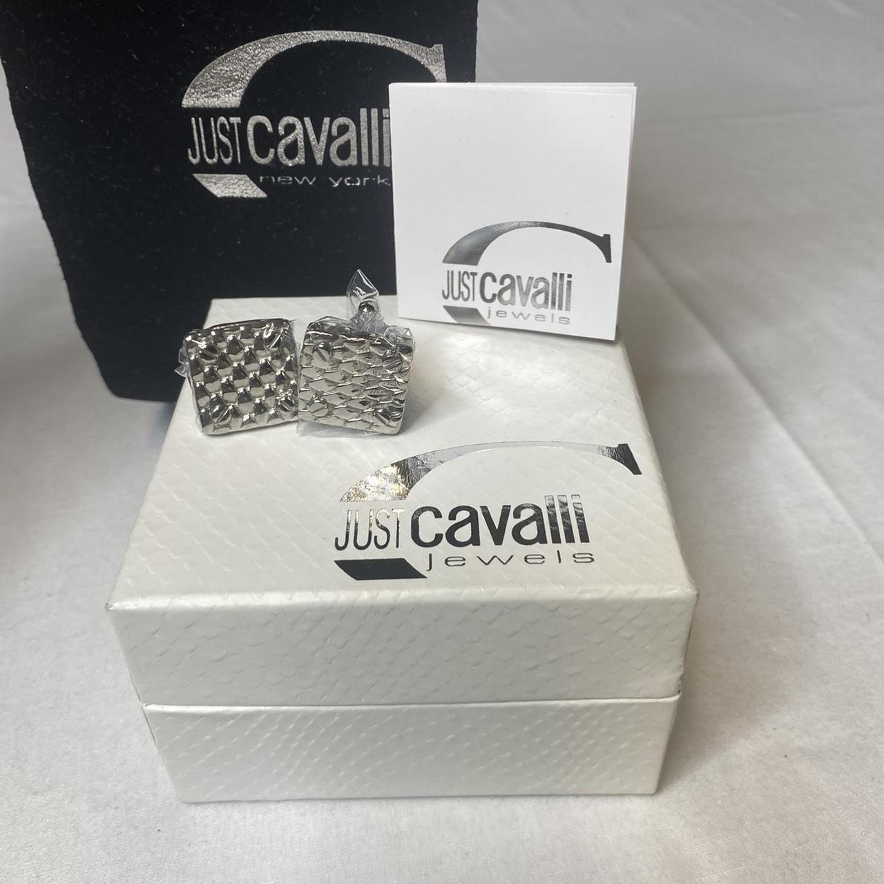 ROBERTO CAVALLI JUST CAVALLI MEN CUFFLINKS NEW MADE... - Depop