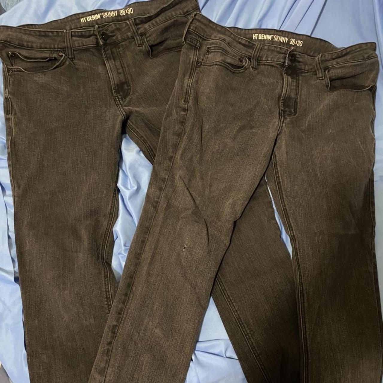 Mens Hot Topic Black Denim Jeans. 36x30 Slim and... - Depop