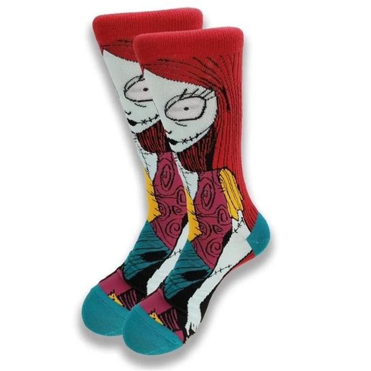 Nightmare before Christmas Sally socks. Super cute... - Depop