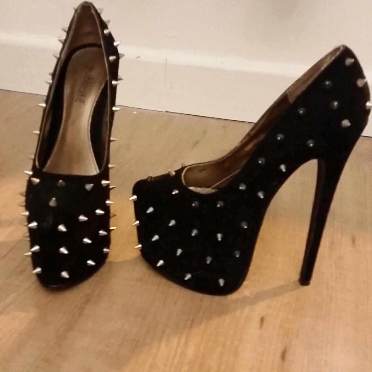 Super high sky scraper heels Spikes Size 3 Worn once... | Depop