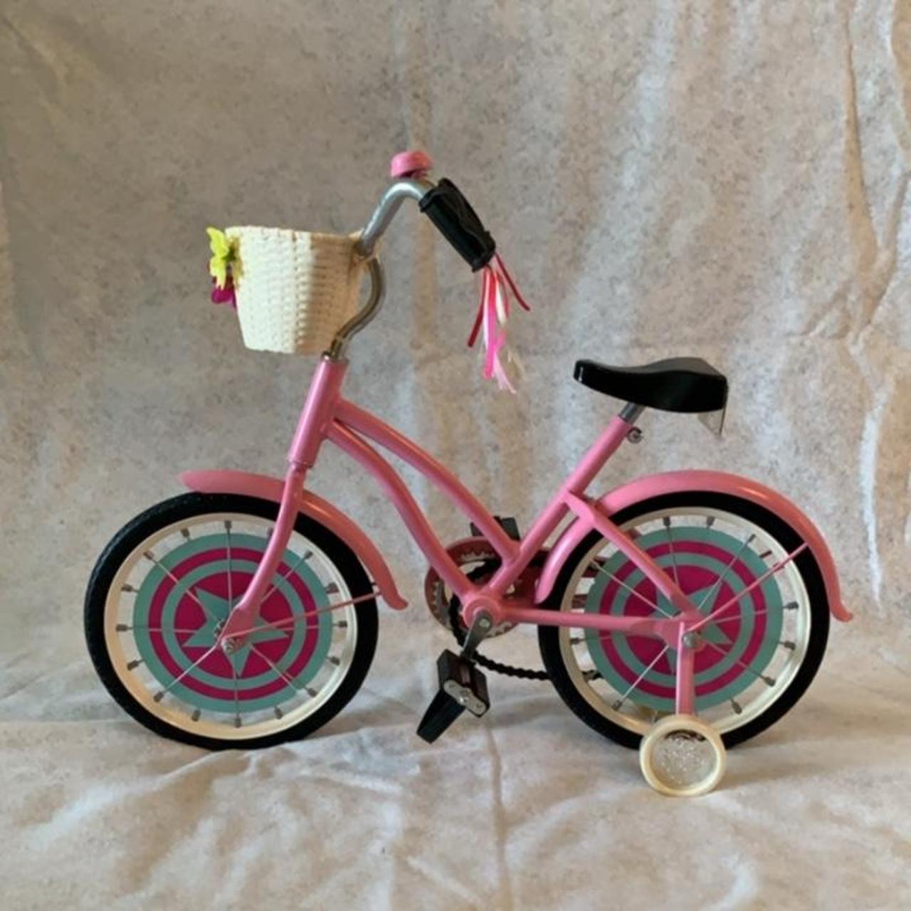 Like new perfect condition doll bike Usable wheels... - Depop