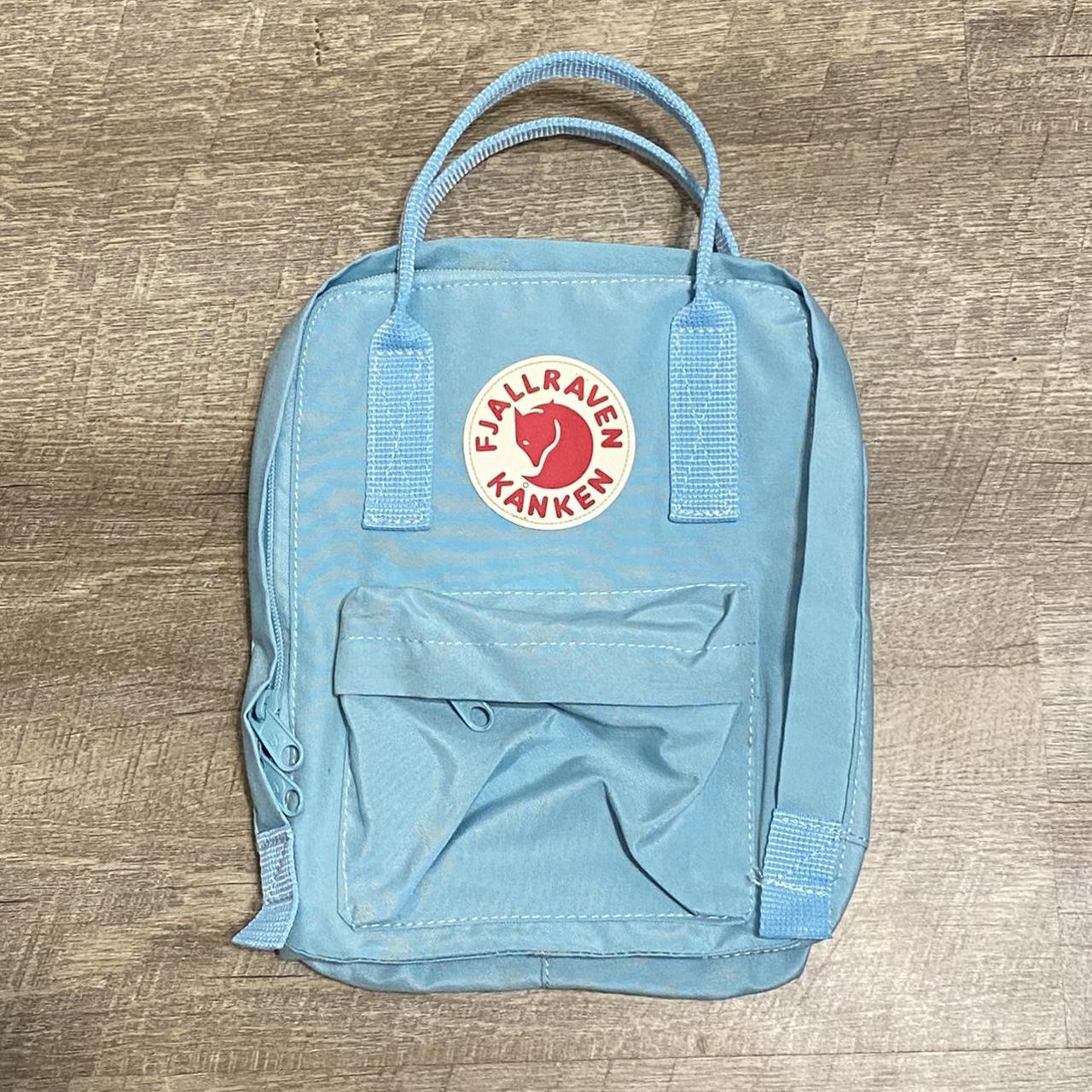 Sky blue Mini Fjällräven Kånken Brand new, no rips,... - Depop