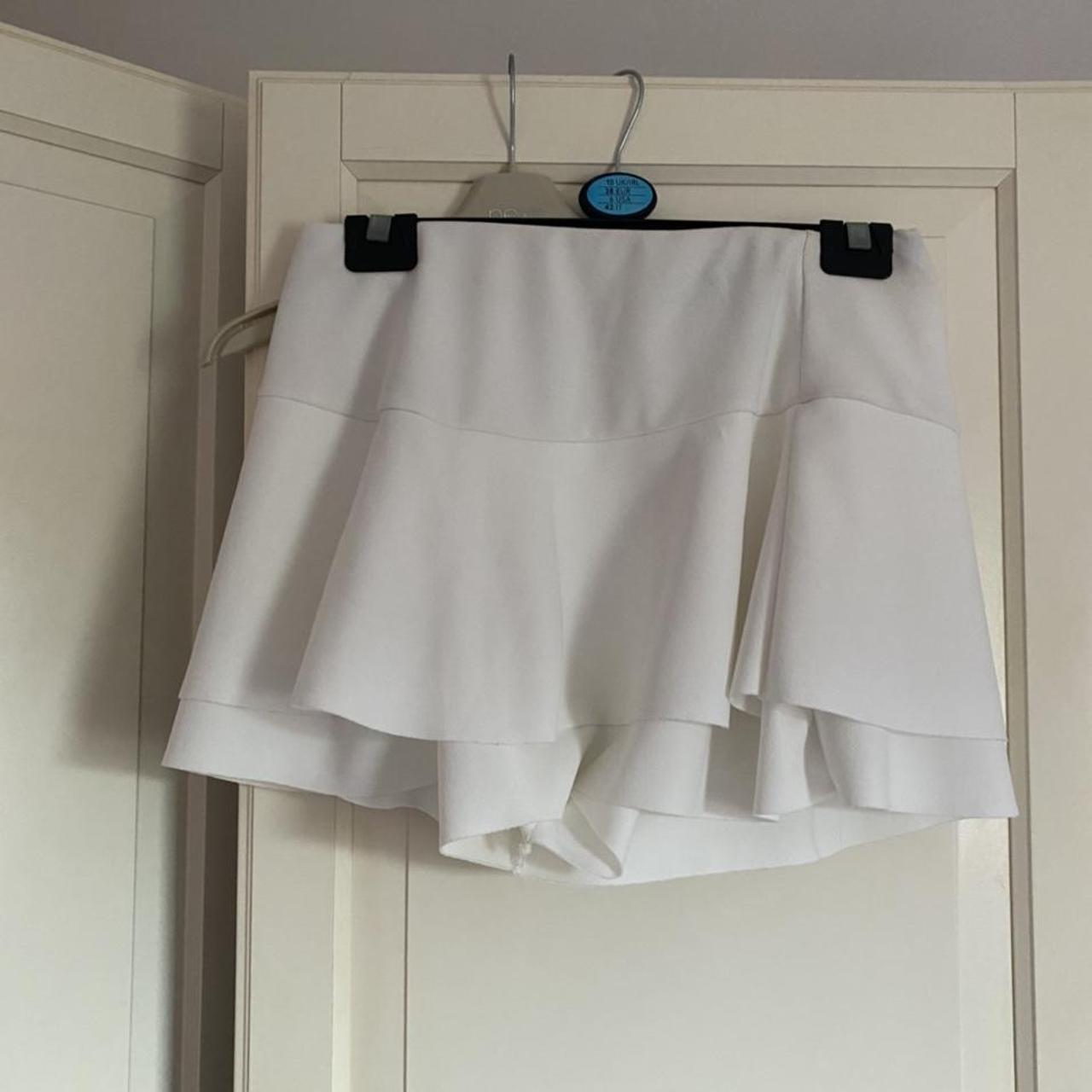 White And Black Skorts From New Look Skort Depop