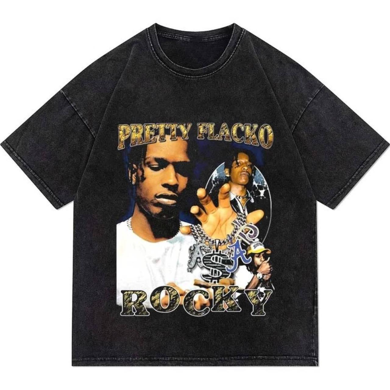 Asap Rocky Oversized Streetwear Vintage Retro Rapper... - Depop
