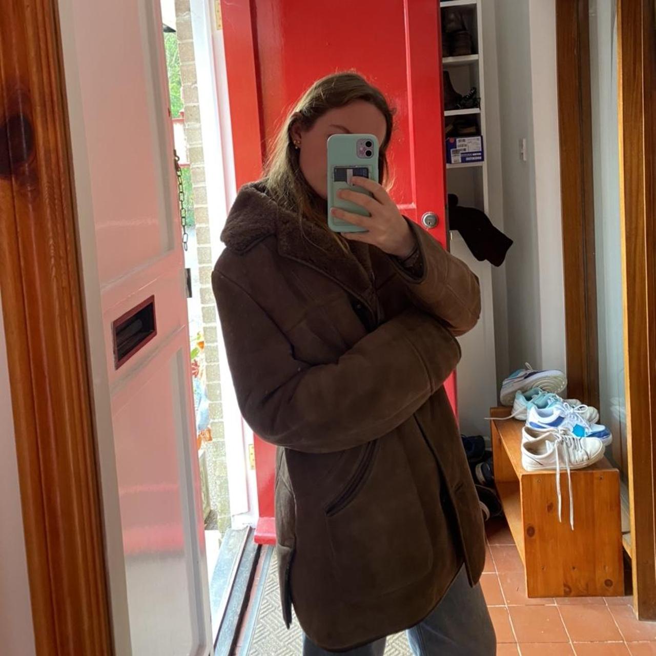 Genuine Nursey’s Sheepskin Jacket 🌱warm and cosy... - Depop