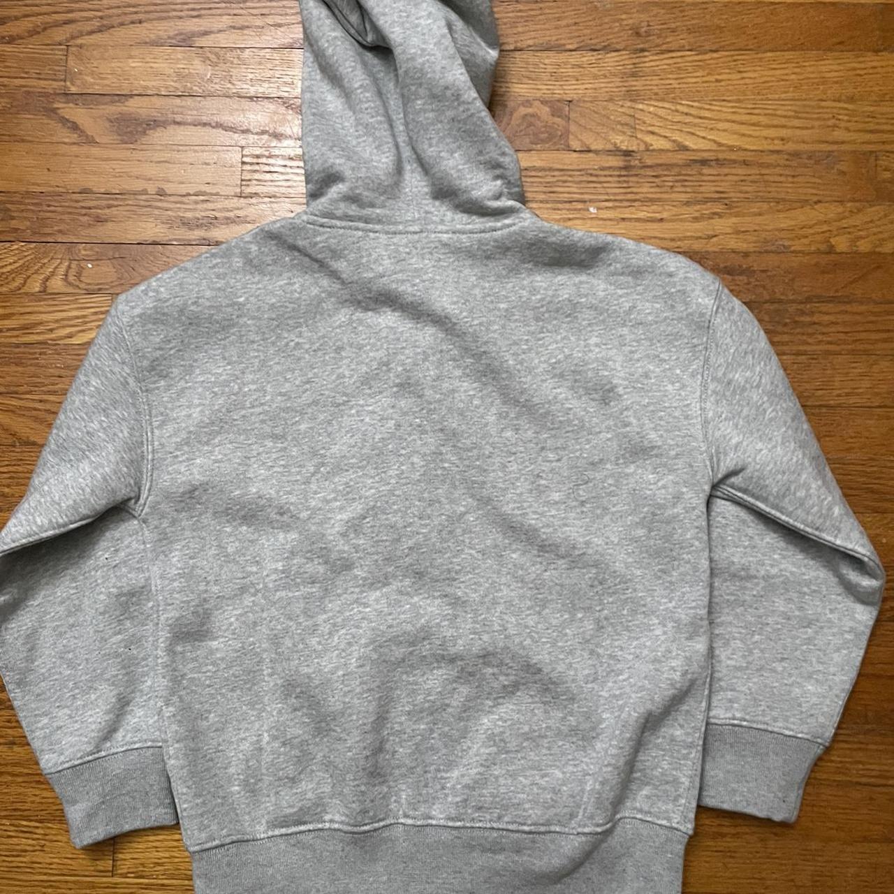 Gap Grey and Navy Jacket | Depop