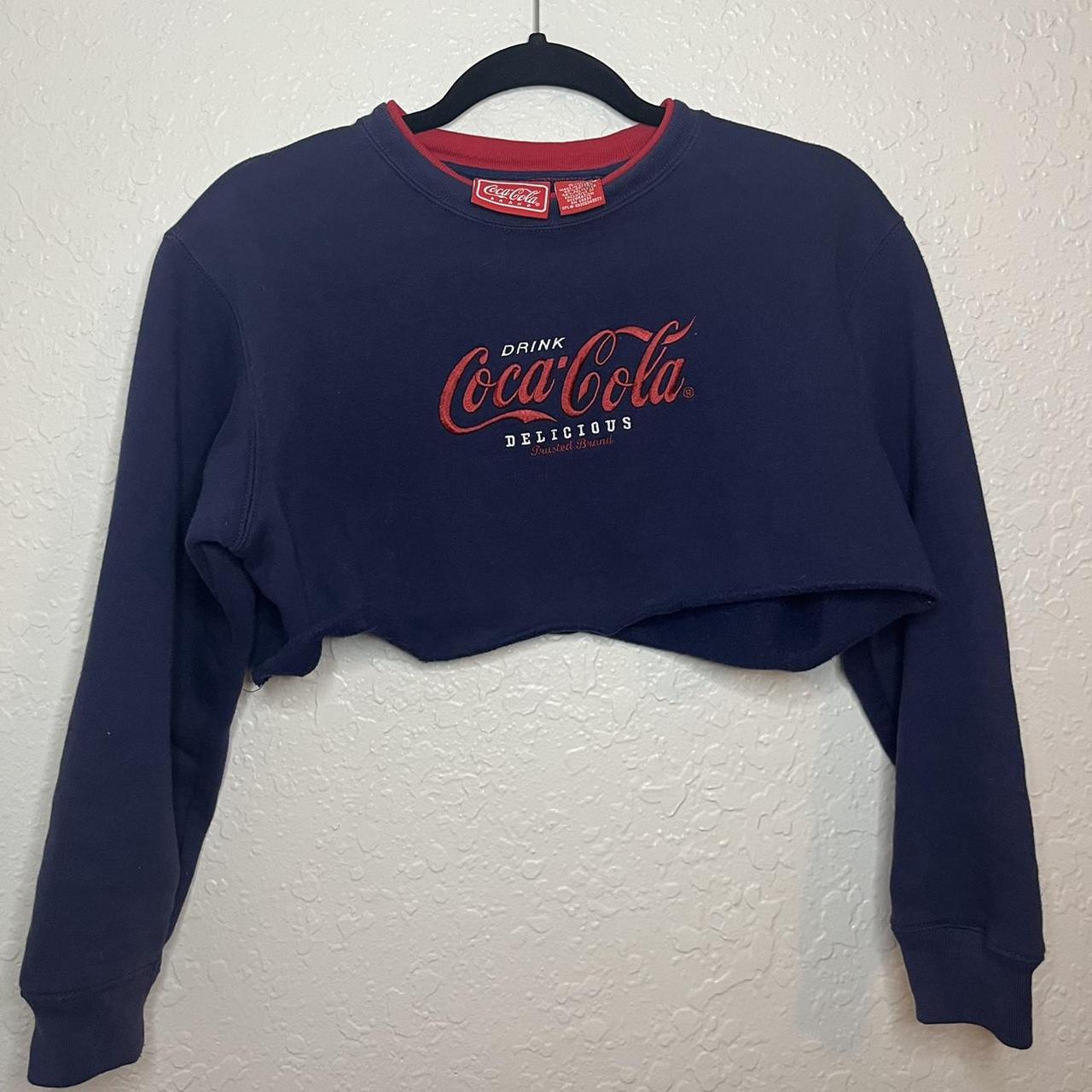 Coca-Cola Women's Crop-top | Depop