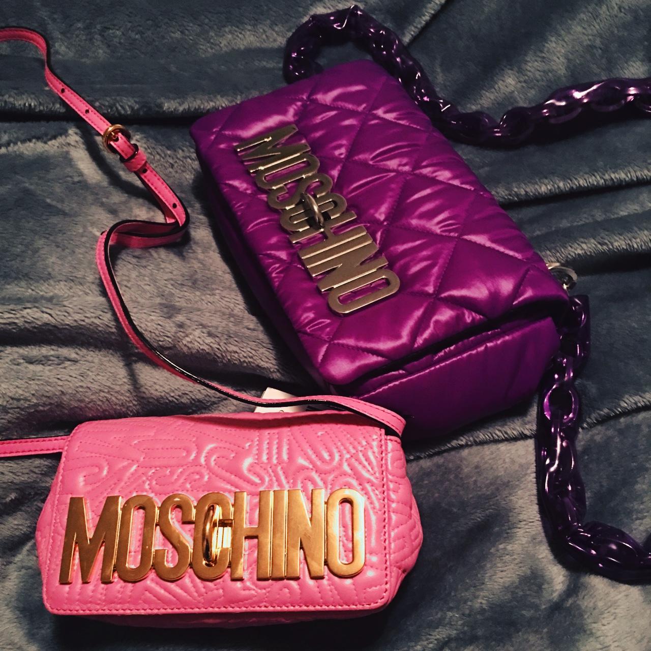 100% Authentic Moschino bags Inbox for detail - Depop