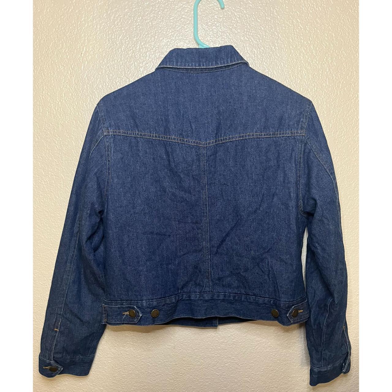 Isaac Mizrahi Target Pink Lined "Denim" Jacket... | Depop
