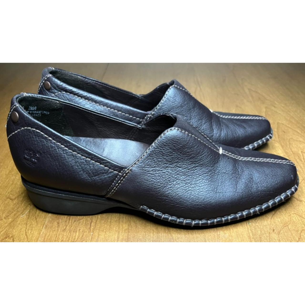 Timberland Women's Brown Loafers | Depop