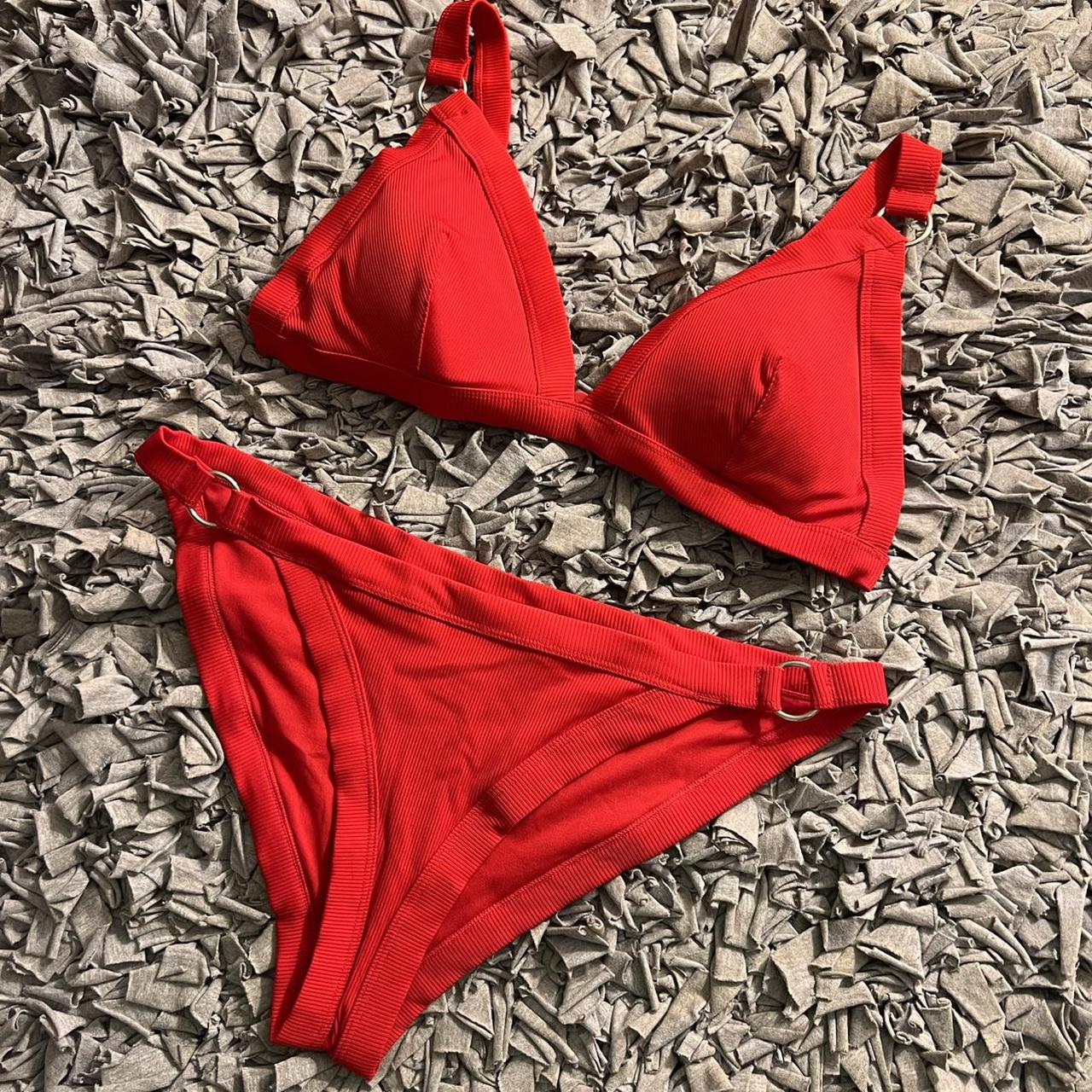 Primark Women's Red Bikinis-and-tankini-sets | Depop