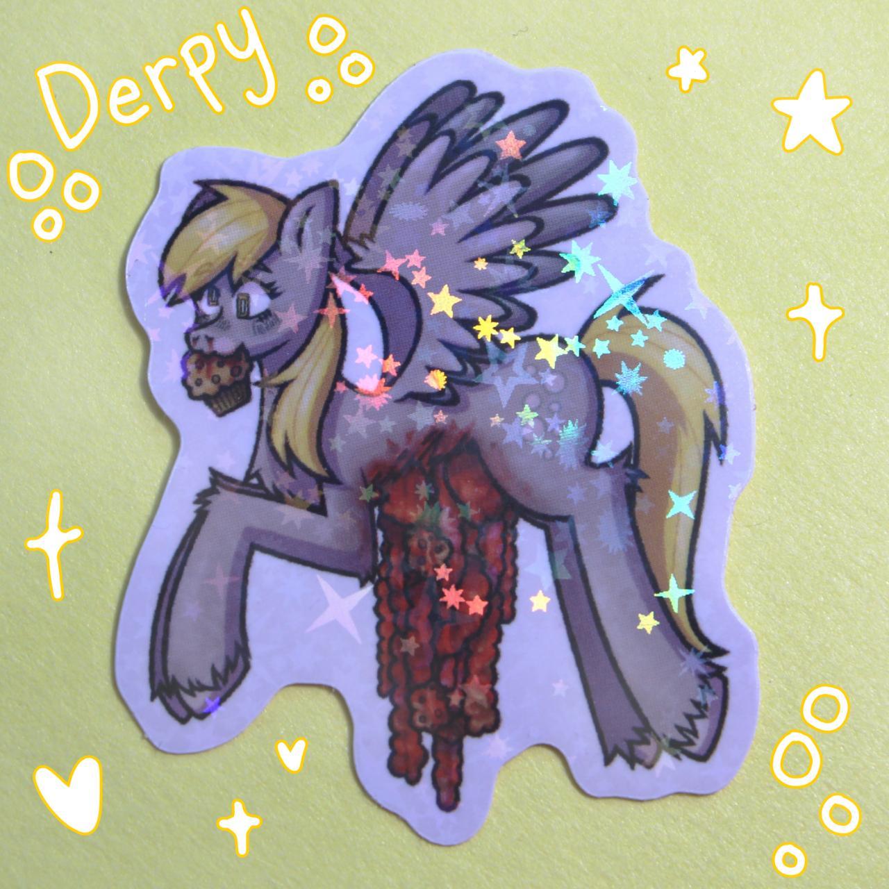 Derpy Hooves - Holo Star Sticker 💕Depop Payment... - Depop