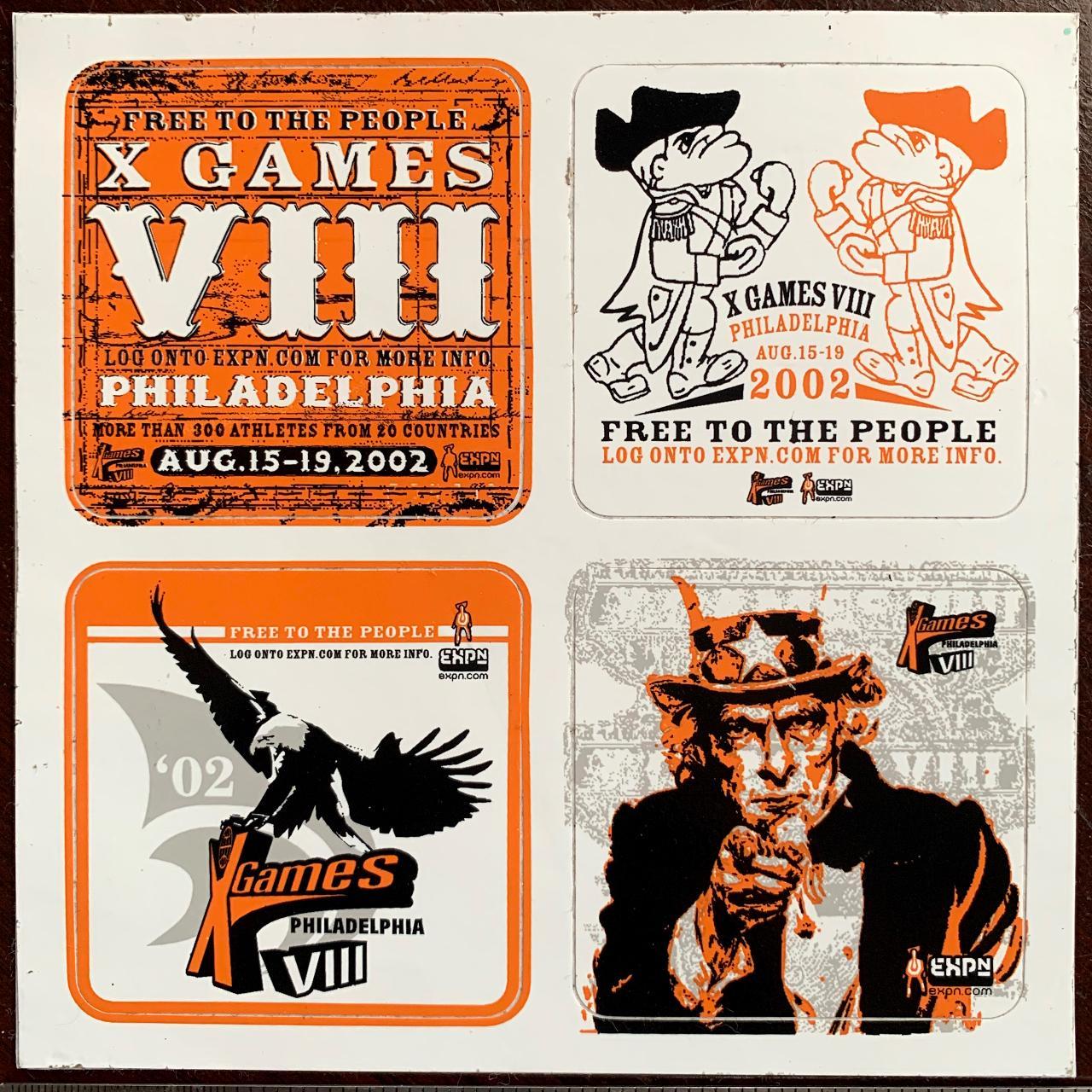 X Games VIII 2002 Sticker set - From the 2002... - Depop