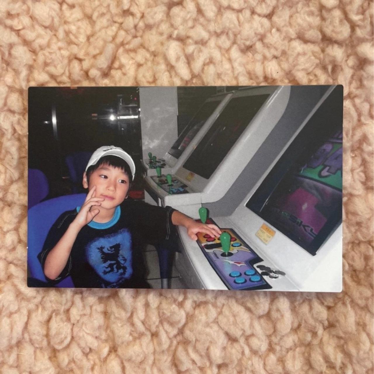 ATEEZ Choi San baby photocard from Anniversary... - Depop