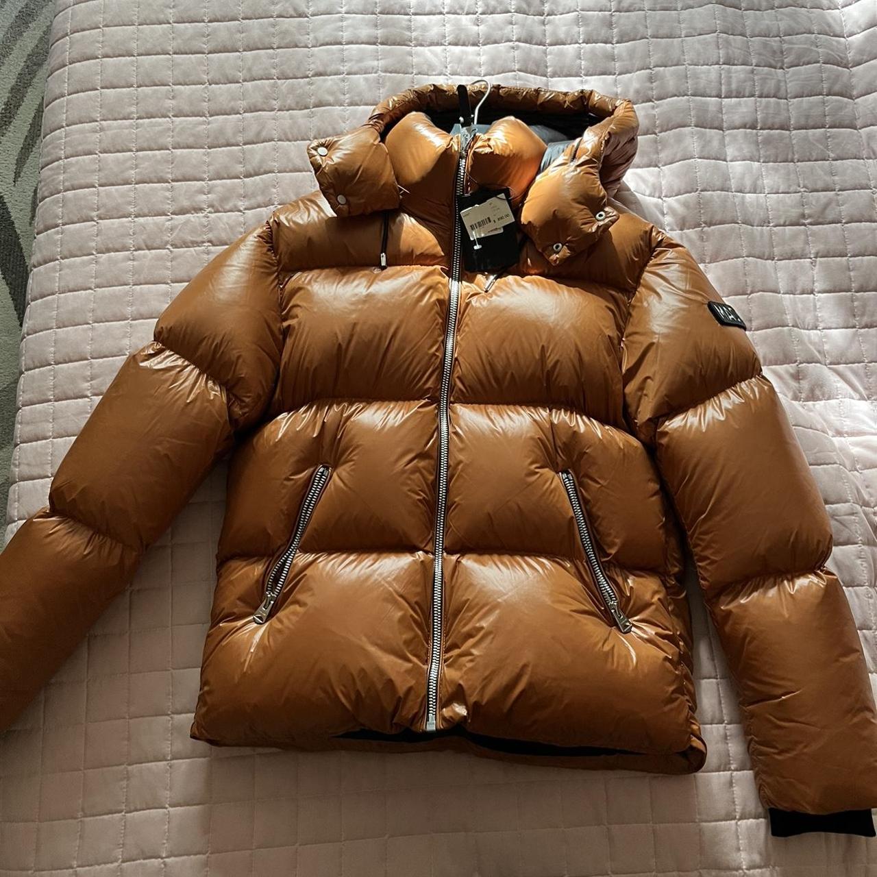 MACKAGE KENT LUSTROUS LIGHT DOWN JACKET WITH HOOD... | Depop
