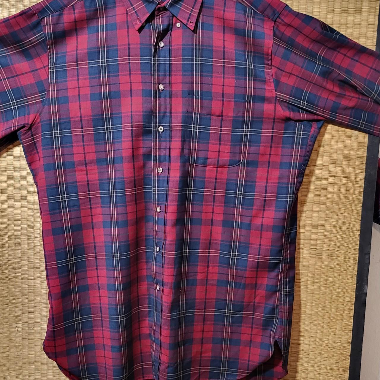 Pendleton Men's Red and Black Shirt | Depop