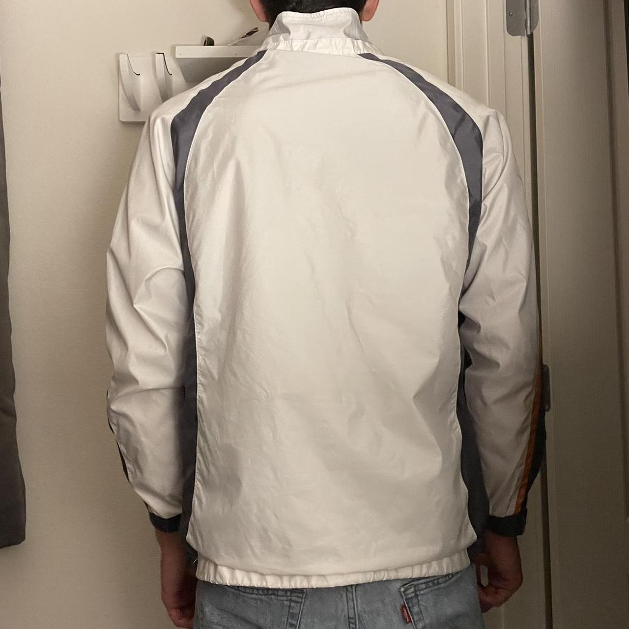 Overwatch Men's Orange and White Jacket | Depop