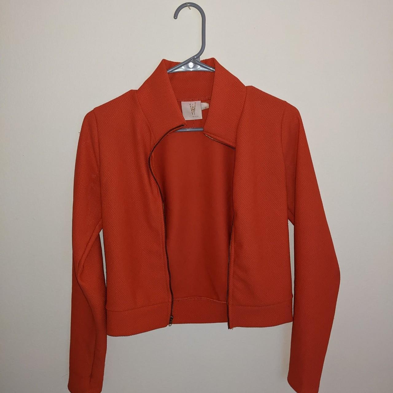 Women's Orange Jacket | Depop