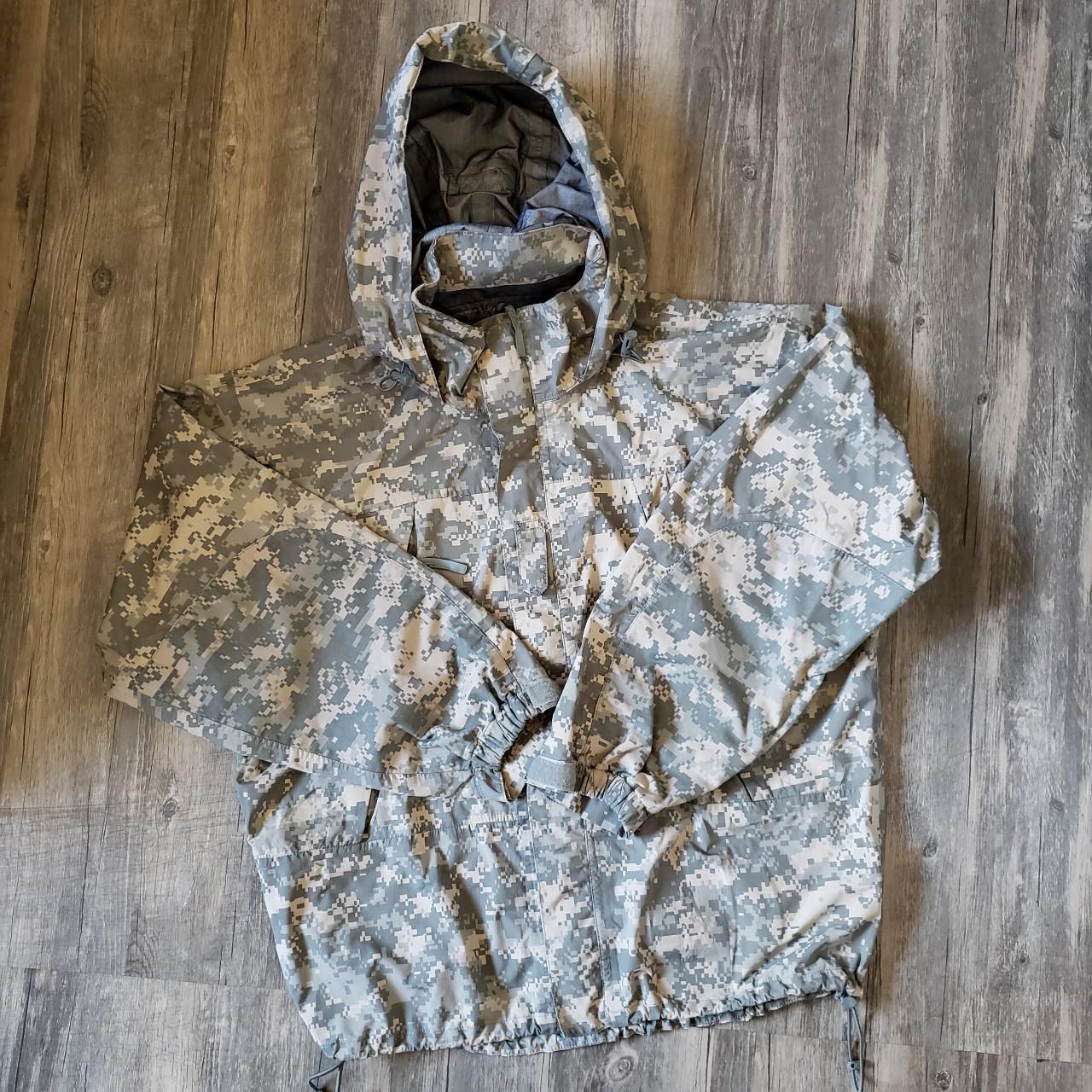 Military issued Digital Camo Rain jacket. Jacket is... - Depop