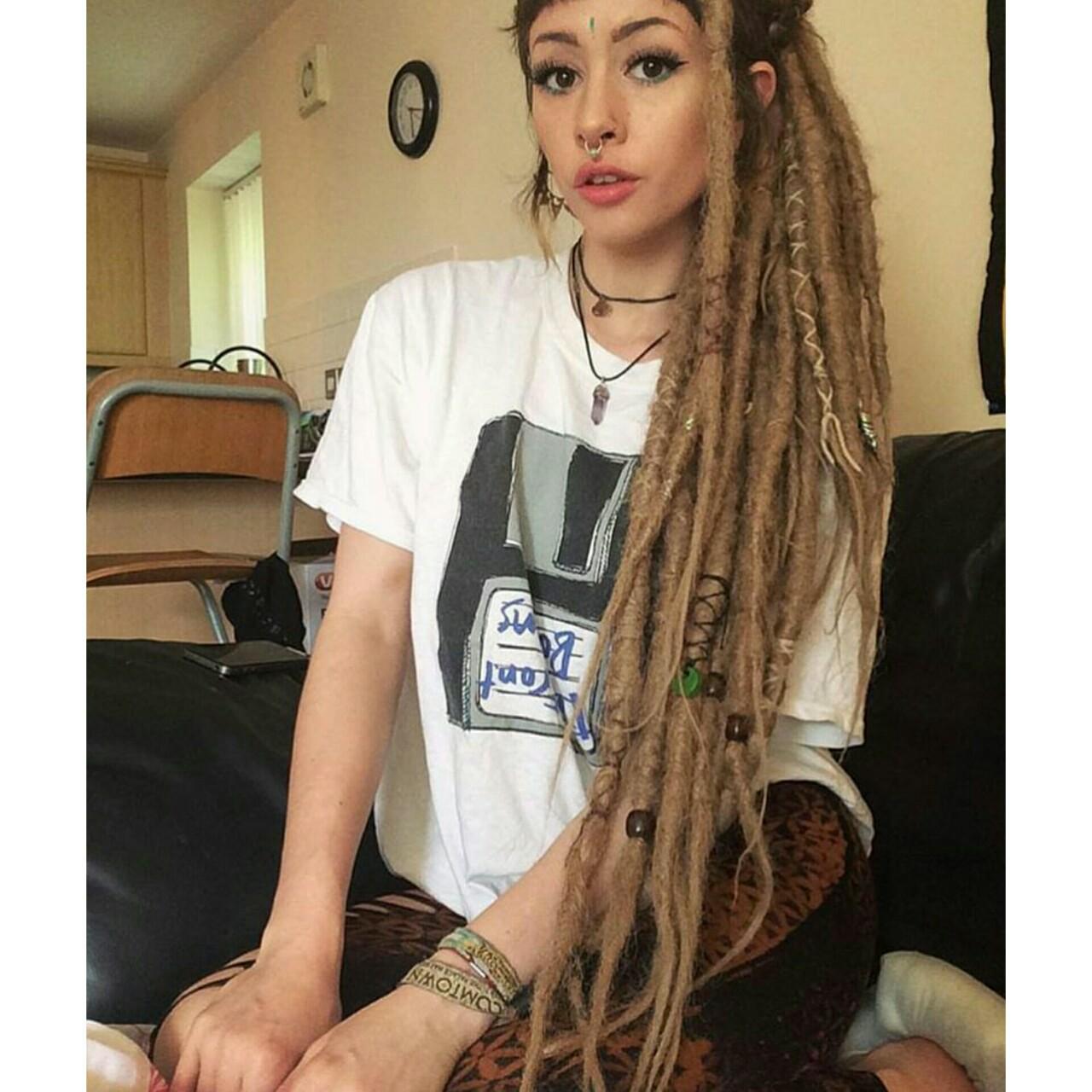 Rasta / dreads / dreadlocks / cyberdreads fatti a... - Depop