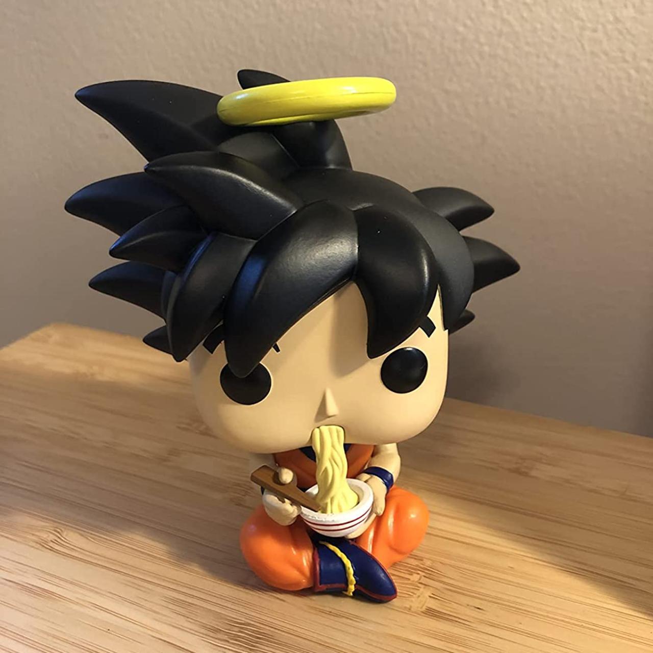 Funko Pop!: Dragonball-Z - Goku Eating Noodles From... - Depop