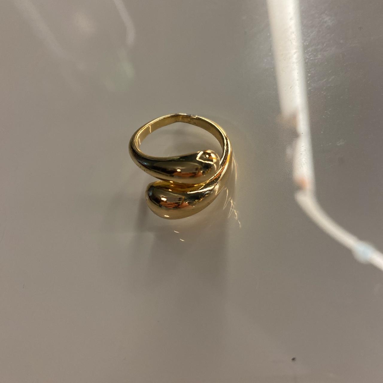 adjustable gold ring #adjustablering - Depop