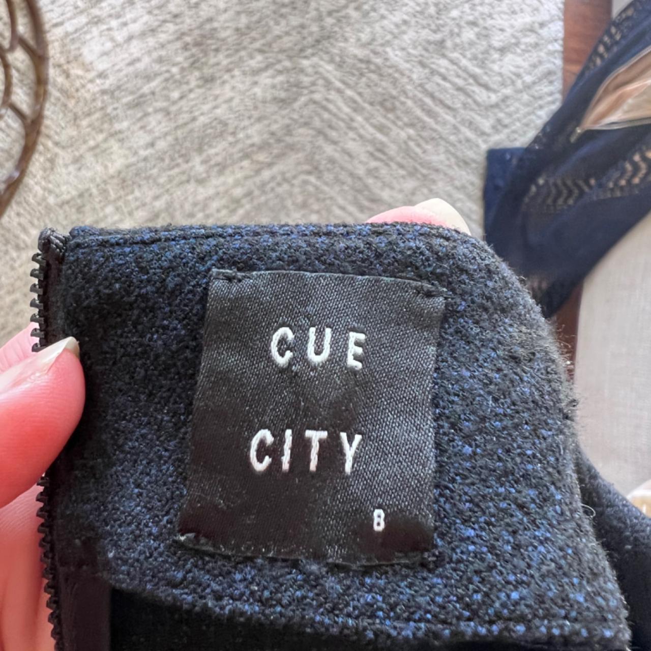 Cue Clothing matching set - skirt and peplum top.... - Depop