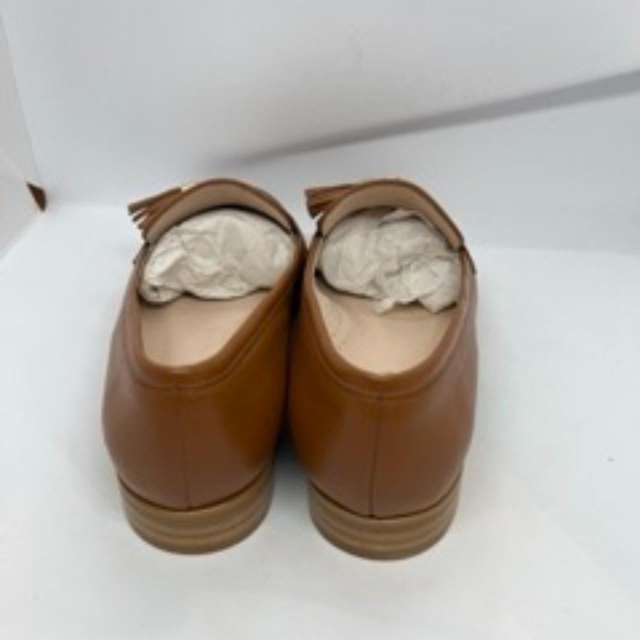 Tan Leather Loafers Sample pair- only worn for a... - Depop