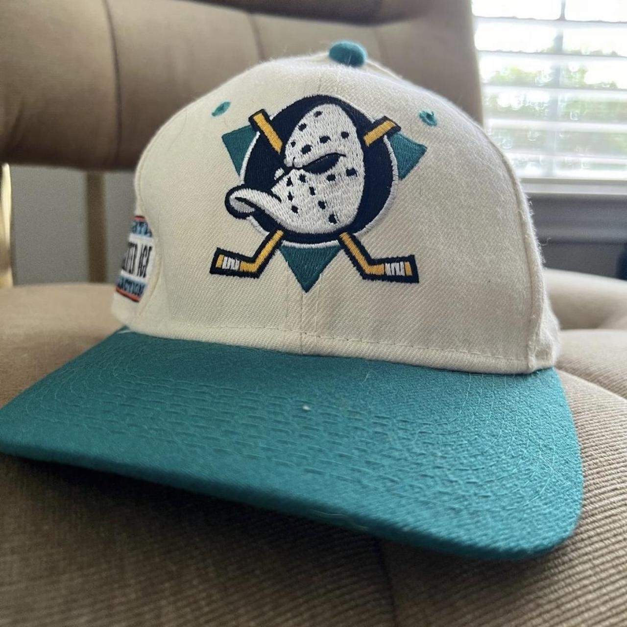 Vintage Mighty Ducks Hat. NHL Authentic Collection.... - Depop