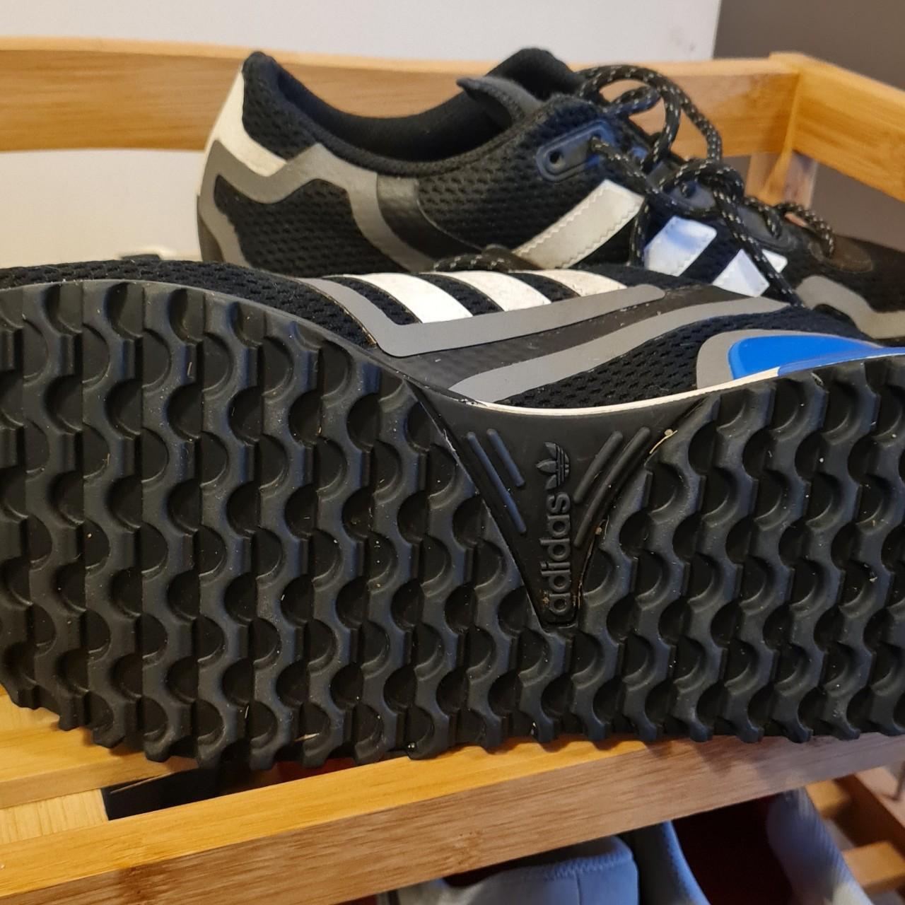 Adidas trainers size 7, worn once so like new - Depop