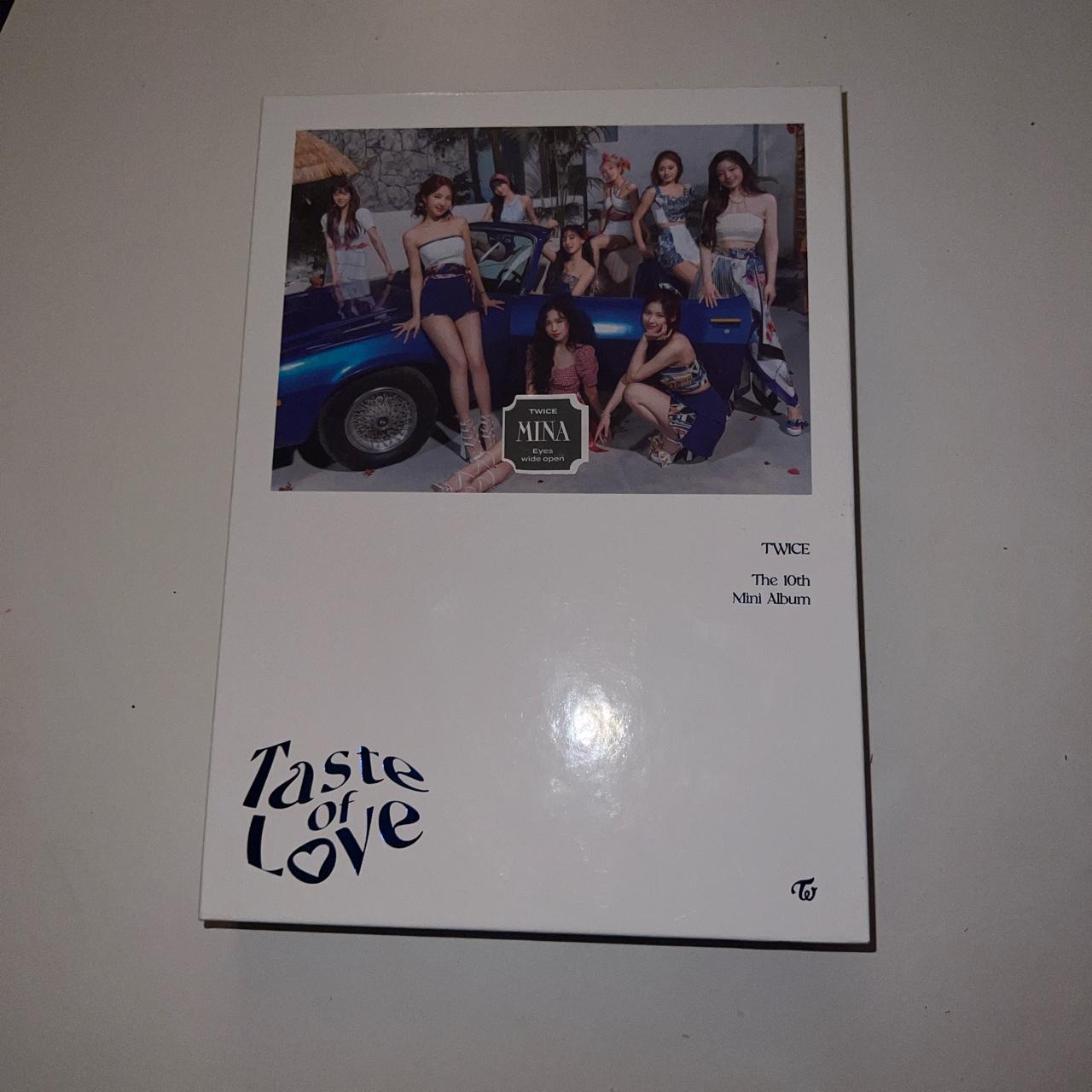 Twice- Taste of love album Just the book and cd... - Depop