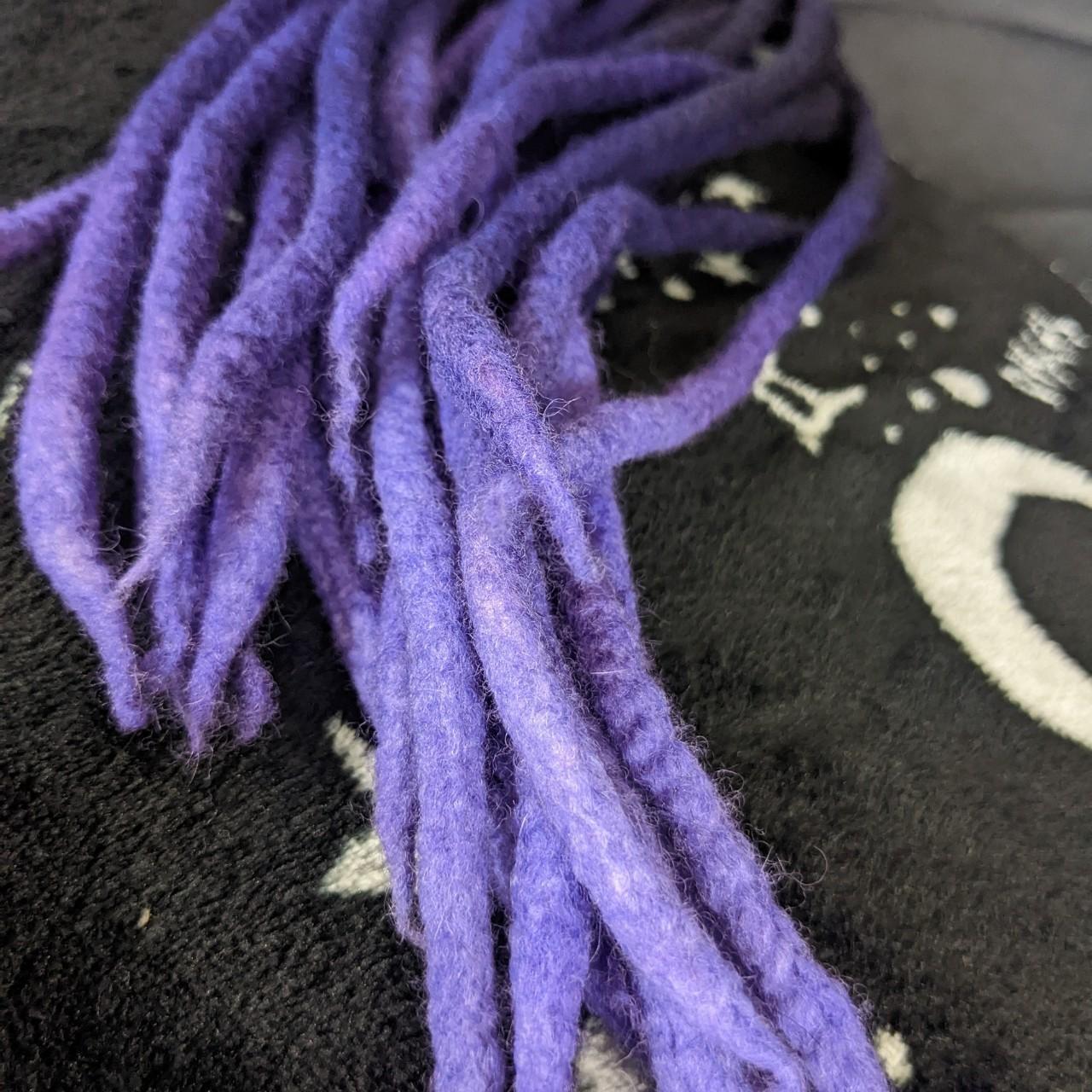 Synthetic dreadlocks "Blades of hades" 12 double... - Depop