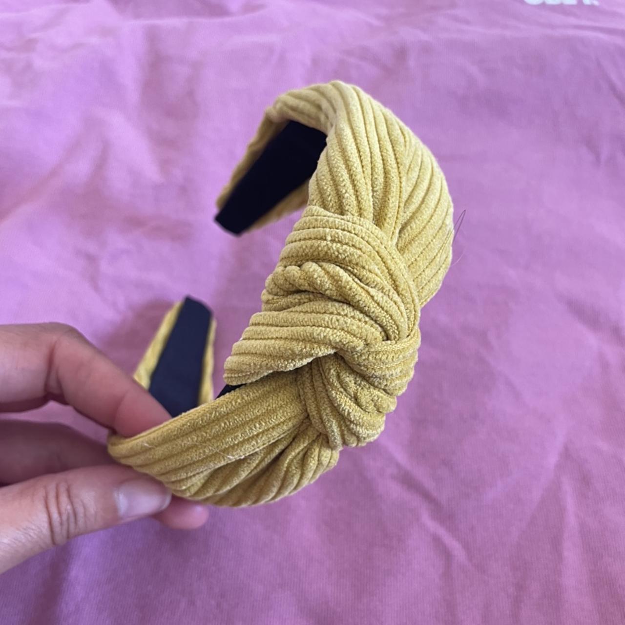 Women's Yellow Hair-accessories | Depop