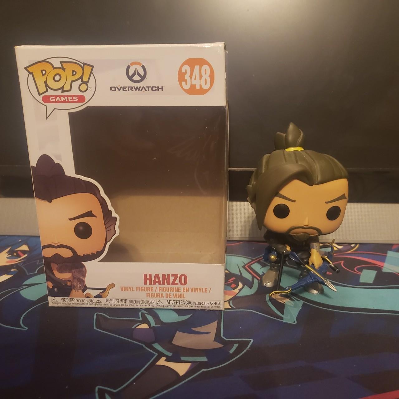 Hanzo from Overwatch funko pop and box included. Box... - Depop