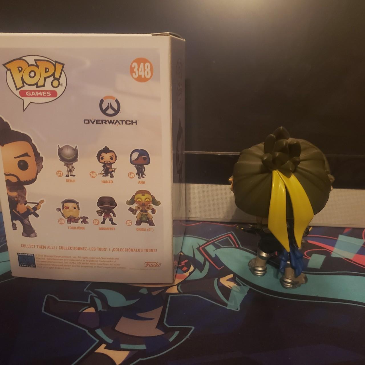 Hanzo from Overwatch funko pop and box included. Box... - Depop